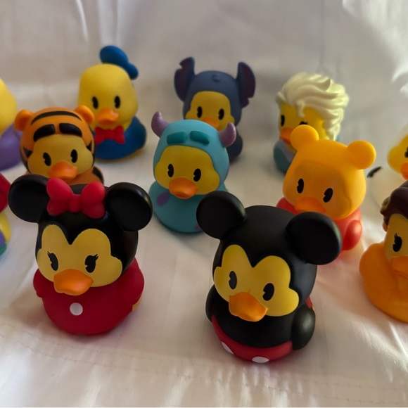 Disney | Toys | Full Set Of 2 Disney Duckalooz Rubber Ducks 275 | Poshmark